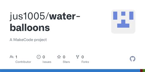 Github Jus Water Balloons A Makecode Project