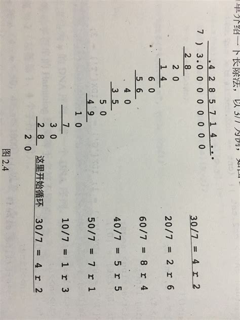 求循环小数的表示以及循环节长度长一点循环节除法算 Csdn博客