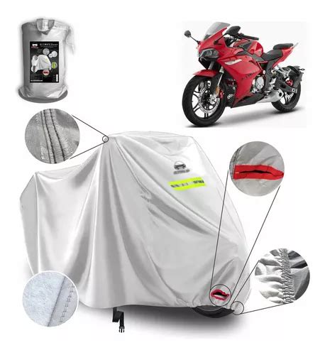 Funda Cubierta Lona Cubre Moto Para Italika Vort X R Meses sin interés