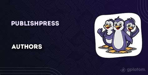 Publishpress Authors Pro Gplatom