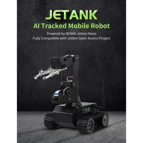 Jetank Ai Kit Accessories Ai Tracked Mobile Robot Ai Vision Robot Based On Jetson Nano