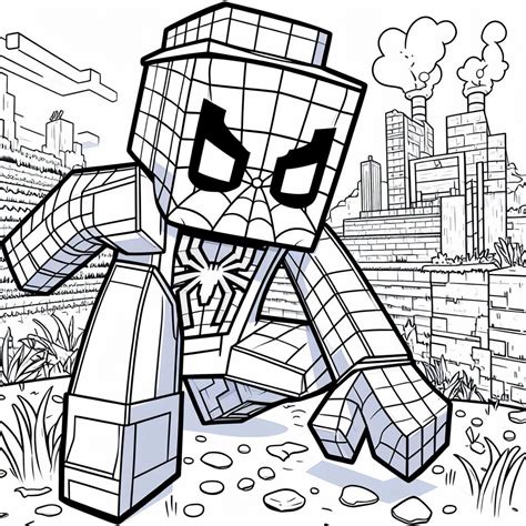 Entdecken Sie Spannende Minecraft Malvorlagen Für Ihre Kinder