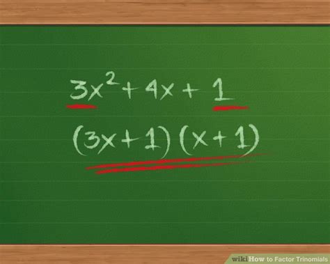 3 Ways To Factor Trinomials WikiHow 3 Ways To Factor Trinomials WikiHow