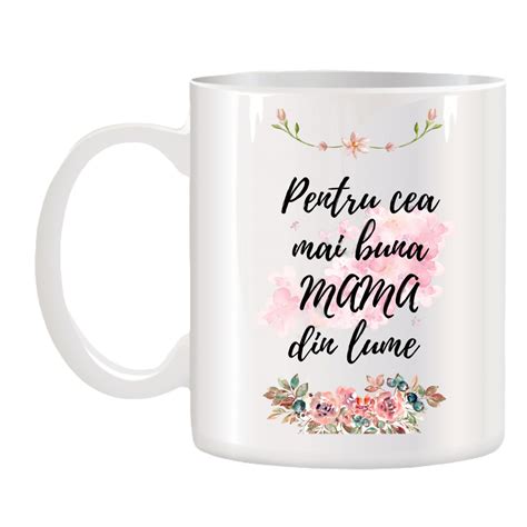 Персонализирана бяла чаша За най добрата МАЙКА на света Stickers Factory 330 мл Emag Bg