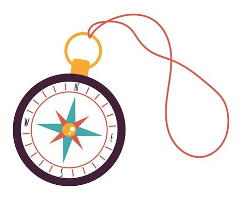 Premium Vector Compass Icon Orientation Map Navigation Concept