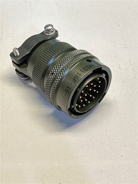 26 Pin Bayonet Motor Hoist Control 26 Pin Male Connector Generico