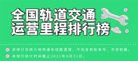 全国轨道交通运营里程排行榜 知乎