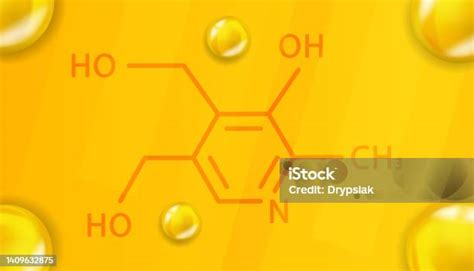 Formula Kimia Vitamin B6 Vitamin B6 Struktur Molekul Kimia Yang