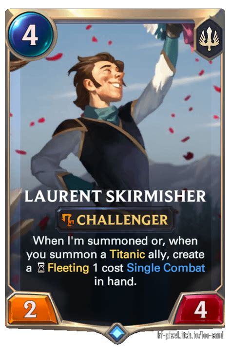 Laurent Are Born With Blade In Hand And Great Pride Laurent