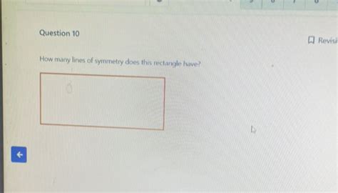 Question 10 How Many Lines Of Symmetry Does StudyX