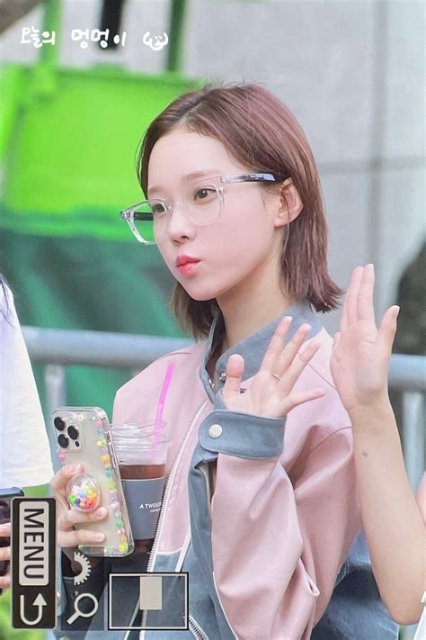 에스파 옷장 On Twitter 230519 윈터 Winter 젠틀 몬스터 X 메종 마르지엘라 Mm009s 클리어 블랙 그라디언트 Kr