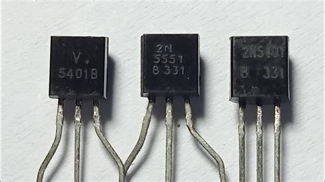 AV5#2N,5551, 2N,5401# how to Tesh Transistor small. - YouTube