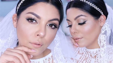 Affordable Drugstore Bridal Soft Glam Wedding Makeup Look Tutorial
