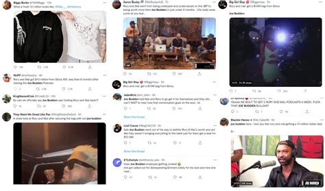 Joe Budden Gets Roasted On Twitter After Rory And Mal Close 10