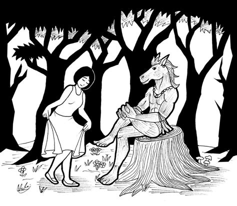 Curtsey Before The Tikbalang By Goh On Deviantart