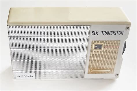 Vintage Royal Six Transistor Am Pocket Transistor Radio Reverb
