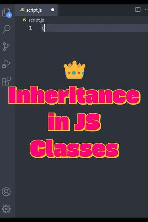 inheritance in js classes 👑 oop royalty javascript coding youtube