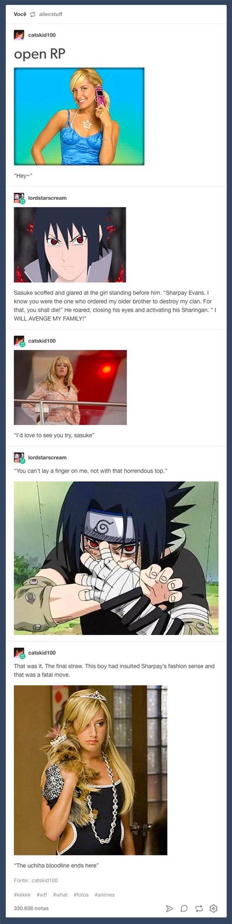 Sharpay Vs Sasuke Who Would Win Rtumblr