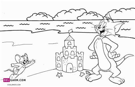 50 نقاشی تام و جری Tom And Jerry برای رنگ آمیزی کودکان