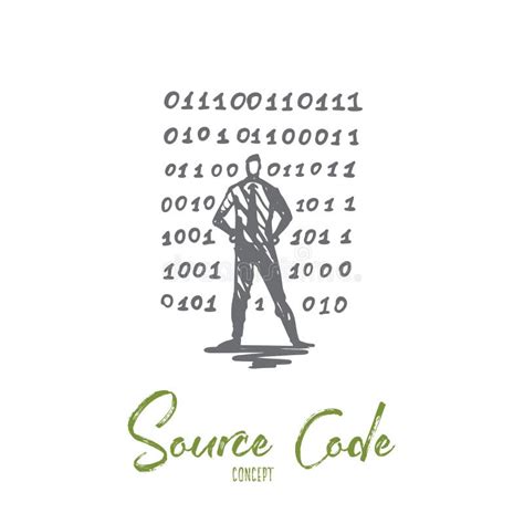 Source Code Software Program Development Computer Concept Hand