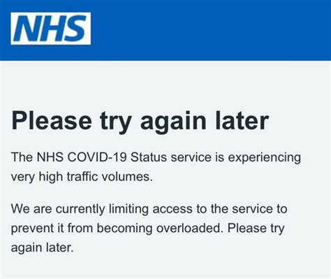 NHS Covid Pass Vaccine Records Access Restored After Outage BBC News