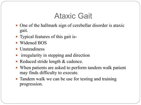 Cerebellar Ataxia Ppt