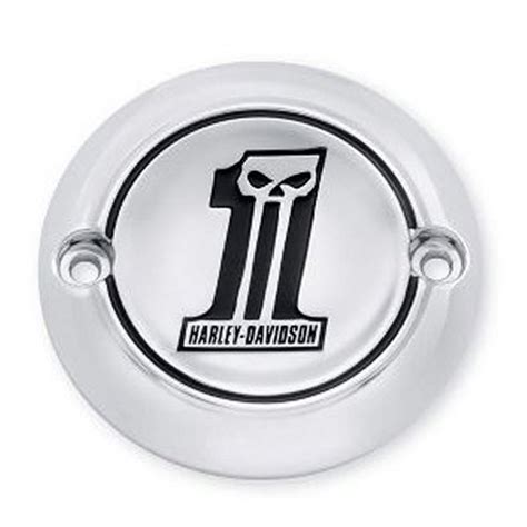 Tapa de distribución H D Number One Skull Cantabria Harley Davidson