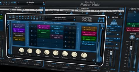 PatchWork Vs FaderHub Plug Ins Hosts Showdown The Blue Cat Audio Blog