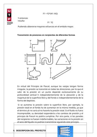2022 Ii Funcionamiento De Un Puente Hidráulico Basado En El Principio