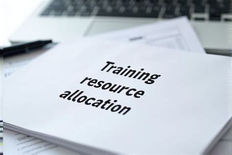 Comprehensive Excel Template For Efficient Training Resource Allocation