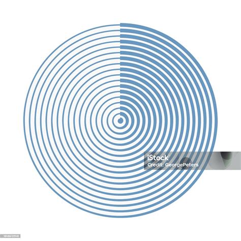 Concentric Circles Abstract Background Stock Illustration Download Image Now Disk Radar