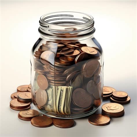 Premium Ai Image Money Tip Jar