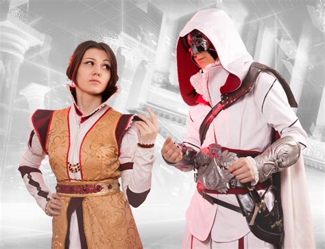 Assassins Creed Ezio And Cristina By Ladyanadriel On Deviantart
