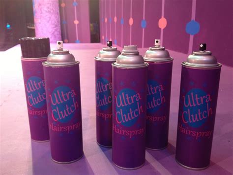 ultra clutch hairspray prop
