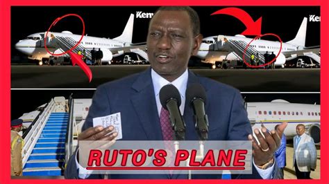 KIMEUMANA Plane CARRYING Ruto STATEHOUSE Staffs To USA Shocking NEWS