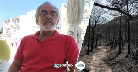 Χ Βλάχος Το δάσος της Δαδιάς κακοποιήθηκε Τώρα πέφτουν σαν κοράκια