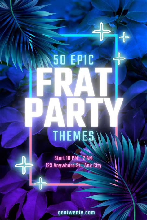 New Ideas For Your Next Fraternity Theme Party Frat Party Themes