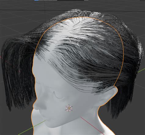Rendering Hair Balding When I Render It Blender Stack Exchange