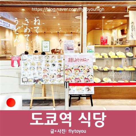 2023 일본 도쿄 도쿄역 지하상가 우동 돈까스 식당 네이버 블로그