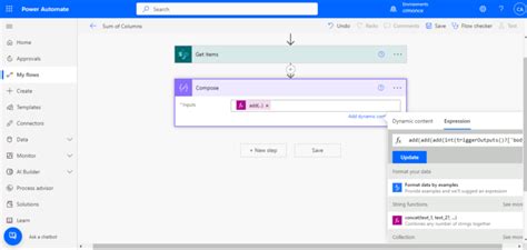 Calculate Sum Of Numbers In Sharepoint Using Powerautomate Crmonce
