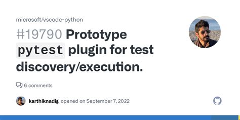 Prototype Pytest Plugin For Test Discovery Execution Issue