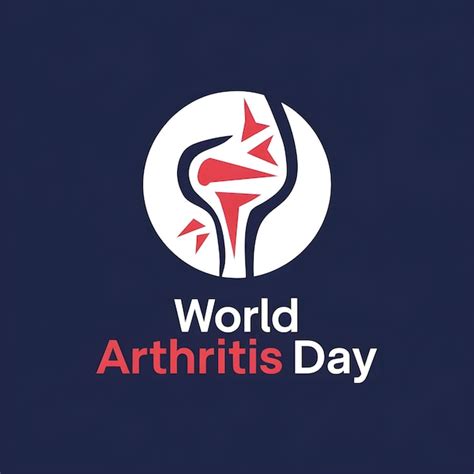 El Concepto Del Día Mundial De La Artritis Vector Vector Premium