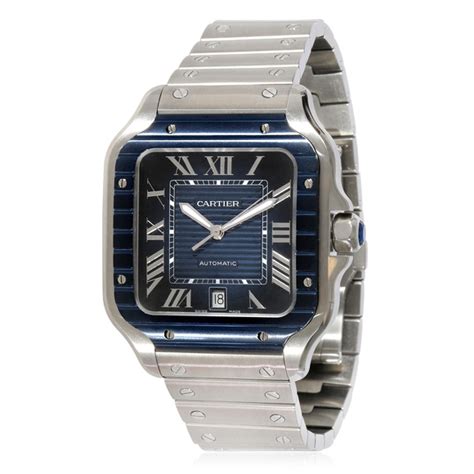 Cartier Accessories Cartier Santos De Cartier Wssa048 Mens Watch In