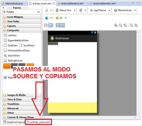 Mostrar Una Web En Tu Aplicación Android Con Webview Eclipse Axusperú
