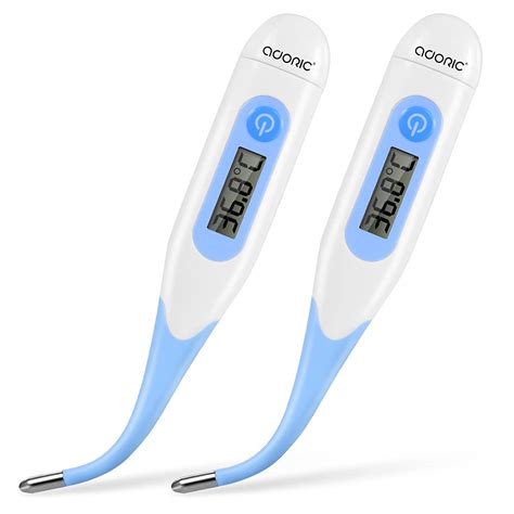 2 Pack Digital Thermometer Accurate Fast Reading Medical Temperature