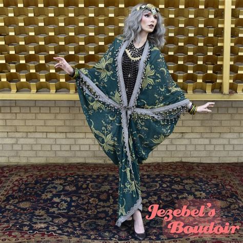 Teal Robe Costume Etsy