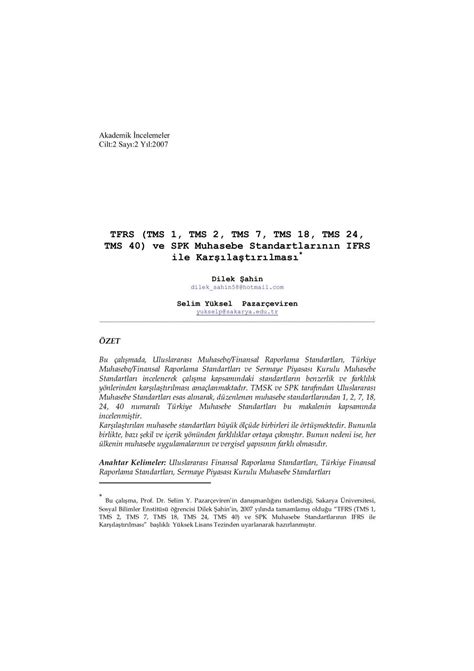 TFRS TMS TMS TMS TMS TMS TMS Ve SPK