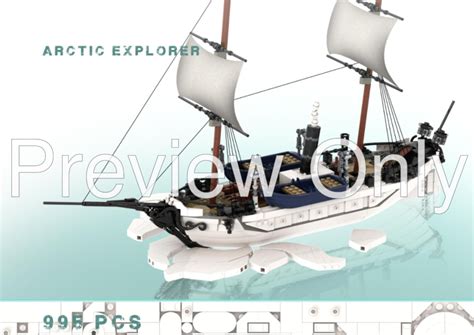 Lego Moc Arctic Explorer By Marius2002 Rebrickable Build With Lego