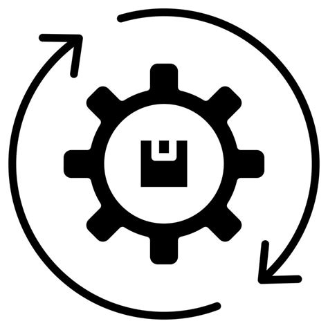 Automation Icon Line Vector Illustration 38493868 Vector Art At Vecteezy