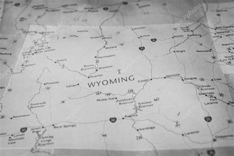 Wyoming El Estado En El Mapa